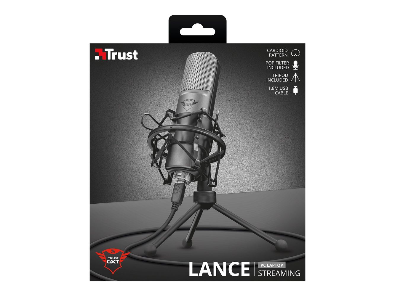 MICROFONO TRUST LANCE GXT242