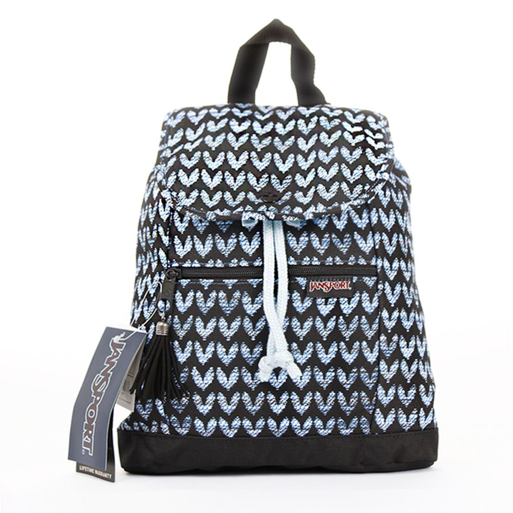 Mochila Jansport Abbie Turkish Ocean Canvas Love 8l