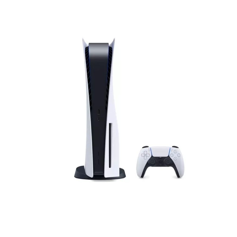 Playstation 5 Console (Ps5)- Disc Version (White Box) - SONY PLAYSTATION