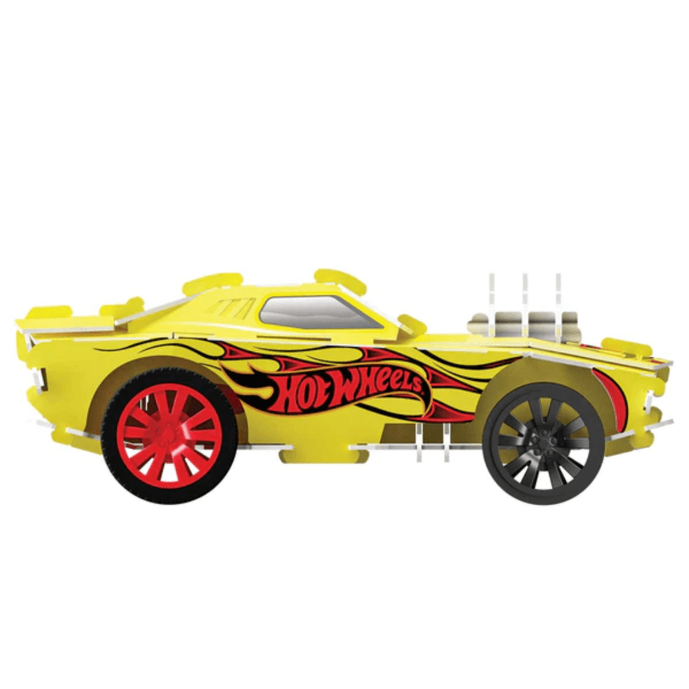 Hotwheels Mini Maker Kitz 35293 Wabro Rodger Dodger (Amarillo)