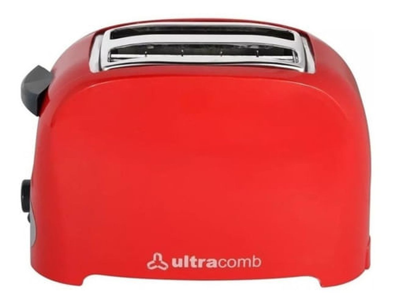 Tostadora Plástica Ultracomb 750 W. 7 Niveles de Tostado Color Rojo TO-4005