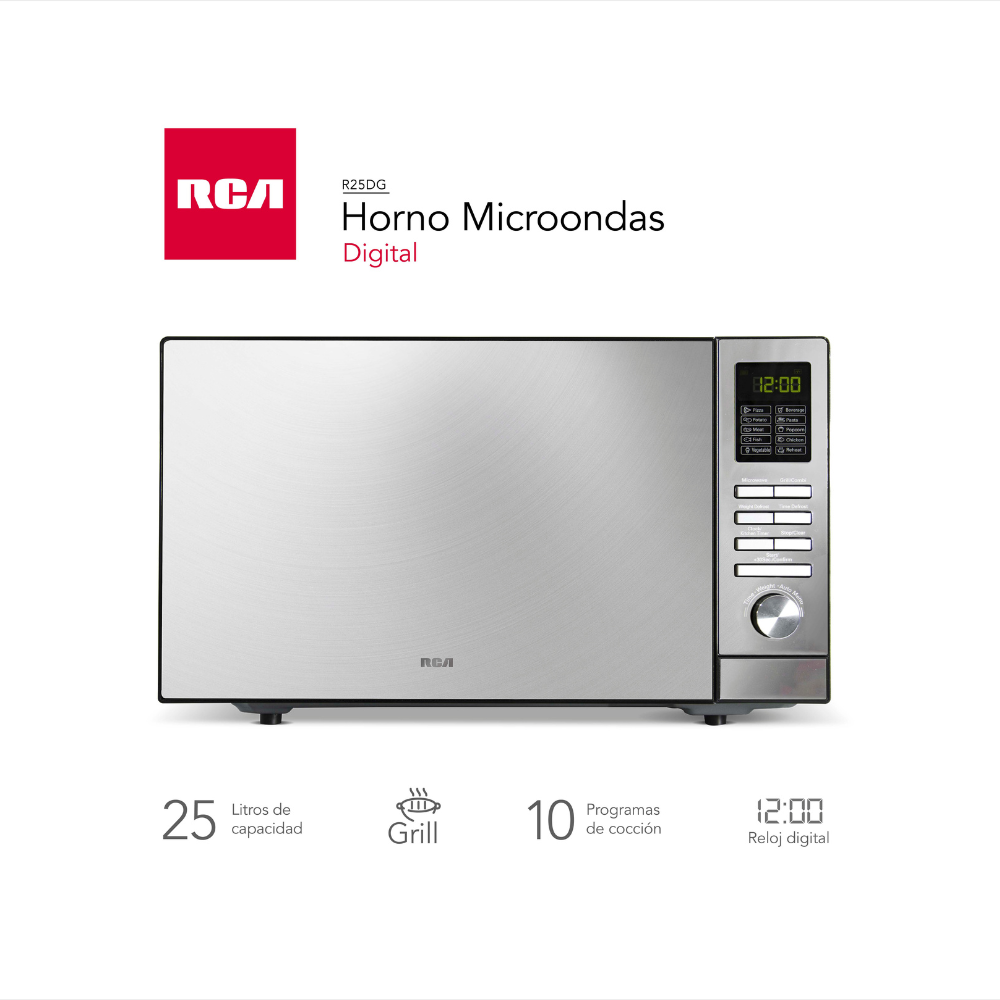 Microondas RCA R25DG-F 25L Grill