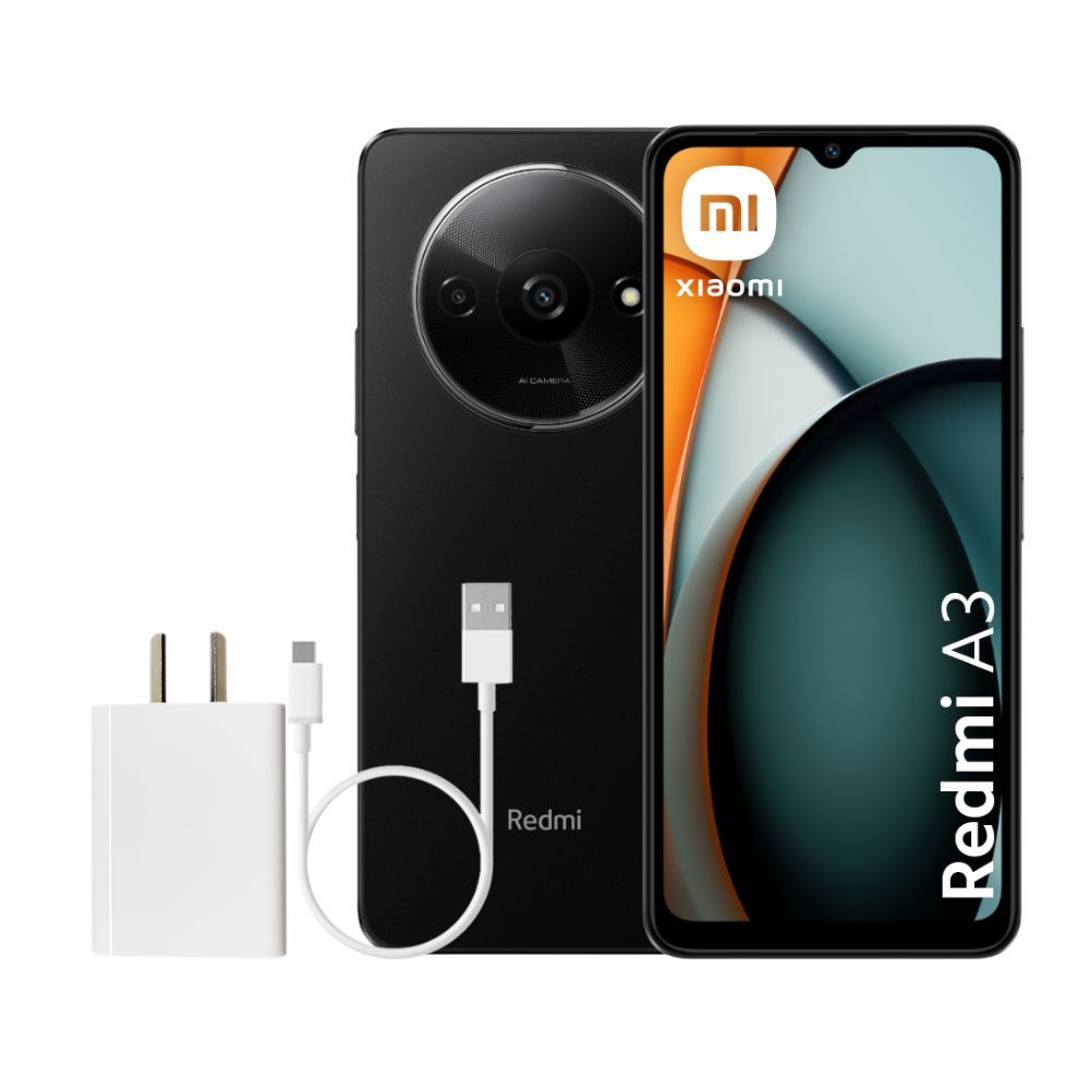 Celular Xiaomi Redmi A3 64GB Negro Ocaso
