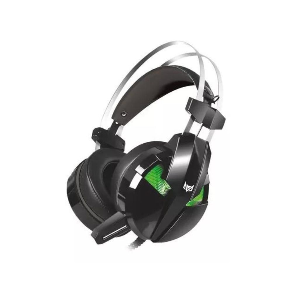 Auricular Gamer GreenFox GFH2100 con Cable Negro