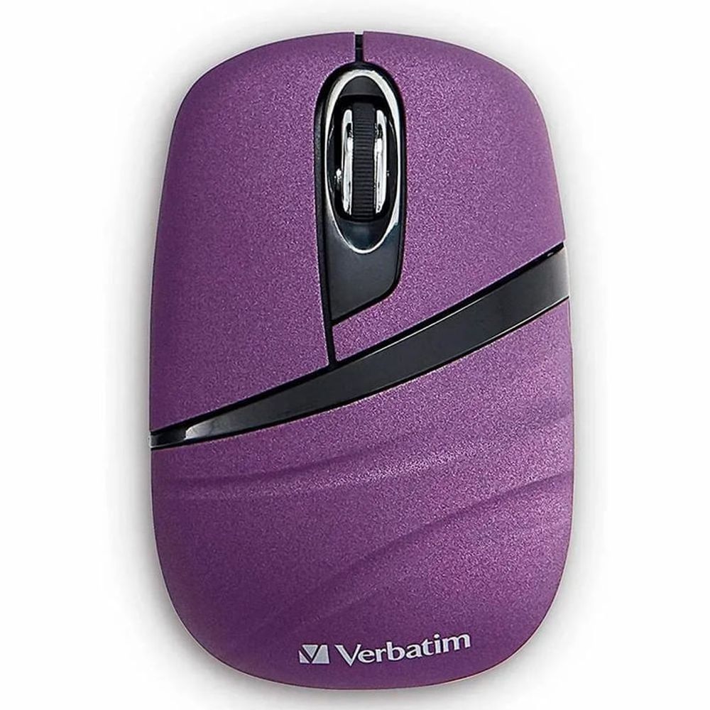 Mouse Verbatim Wireless Mini Travel Commuter Series Purple 70707