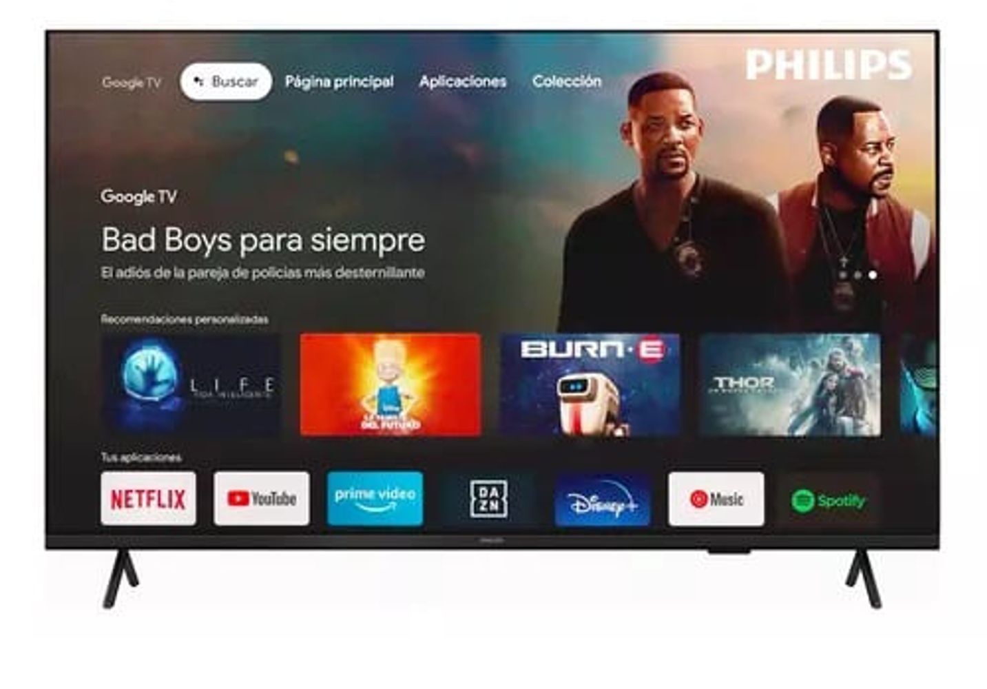 Smart Tv Google 4k 55 Pulgadas Philips 55pud7408 Hdr10 Dolby