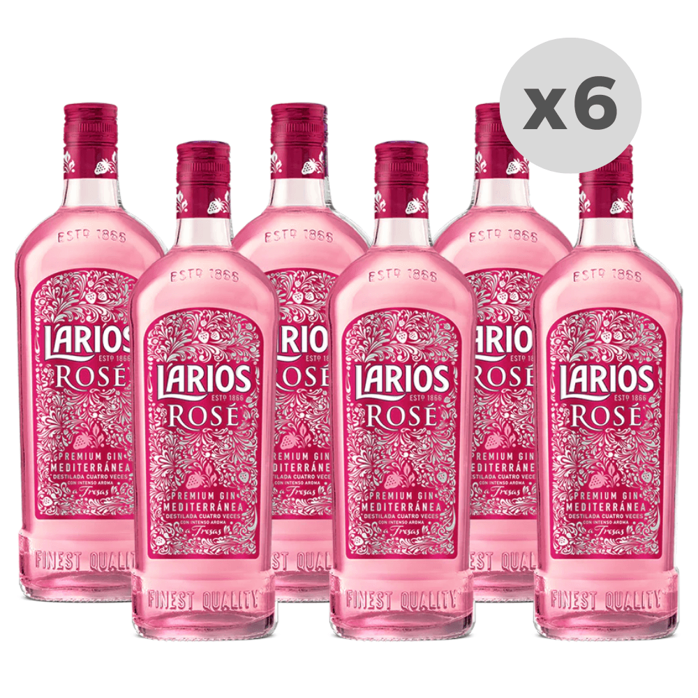 Gin Larios Rose 700ml España x6