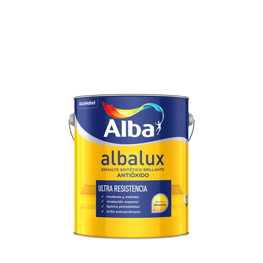 Albalux Esmalte Sintetico Brillante 4 Lts Alba - Prestigio