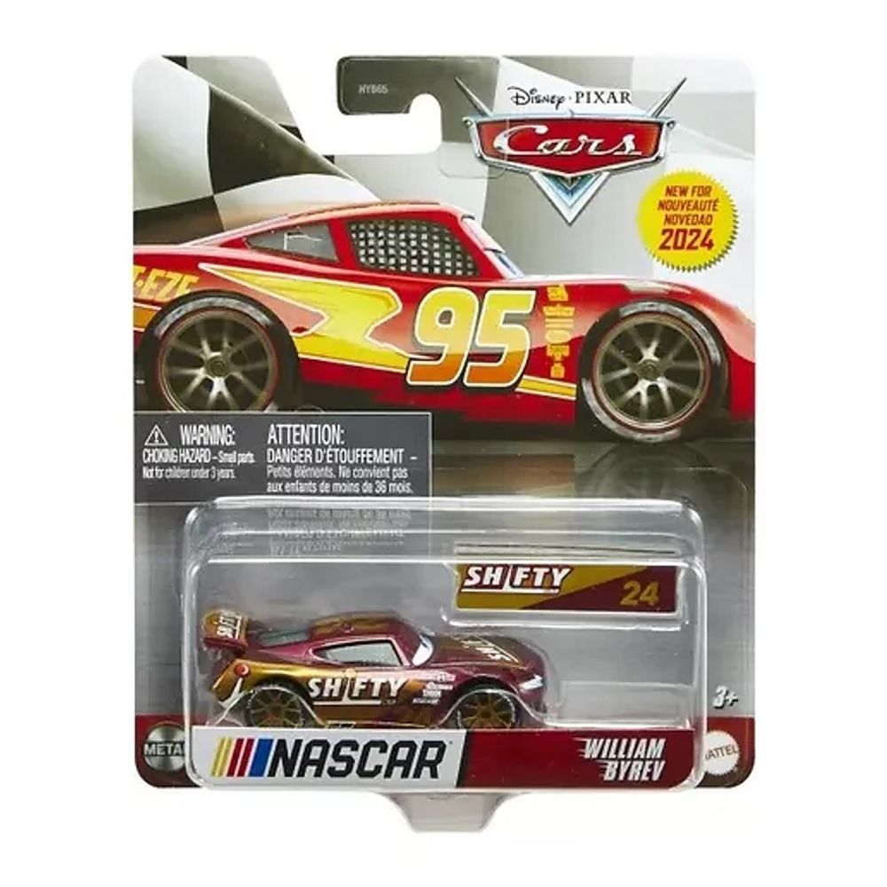 Auto De Metal Cars - Nascar William Byrev - Mattel