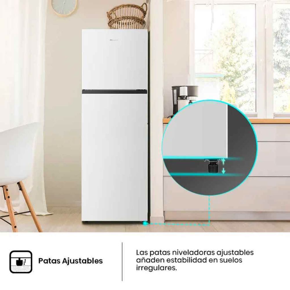 Heladera Hisense 267 Litros No Frost Blanca RT3N250NAW