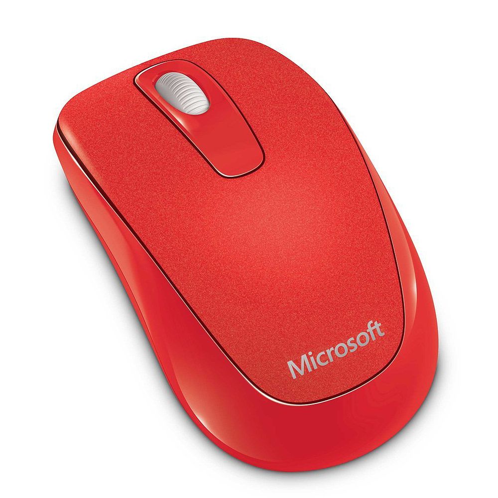 MOUSE MICROSOFT 2CF00041 ROJO