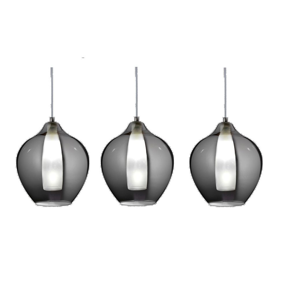 Aplique Techo Lampara Colgante Moderno 150Cm Calido Negro