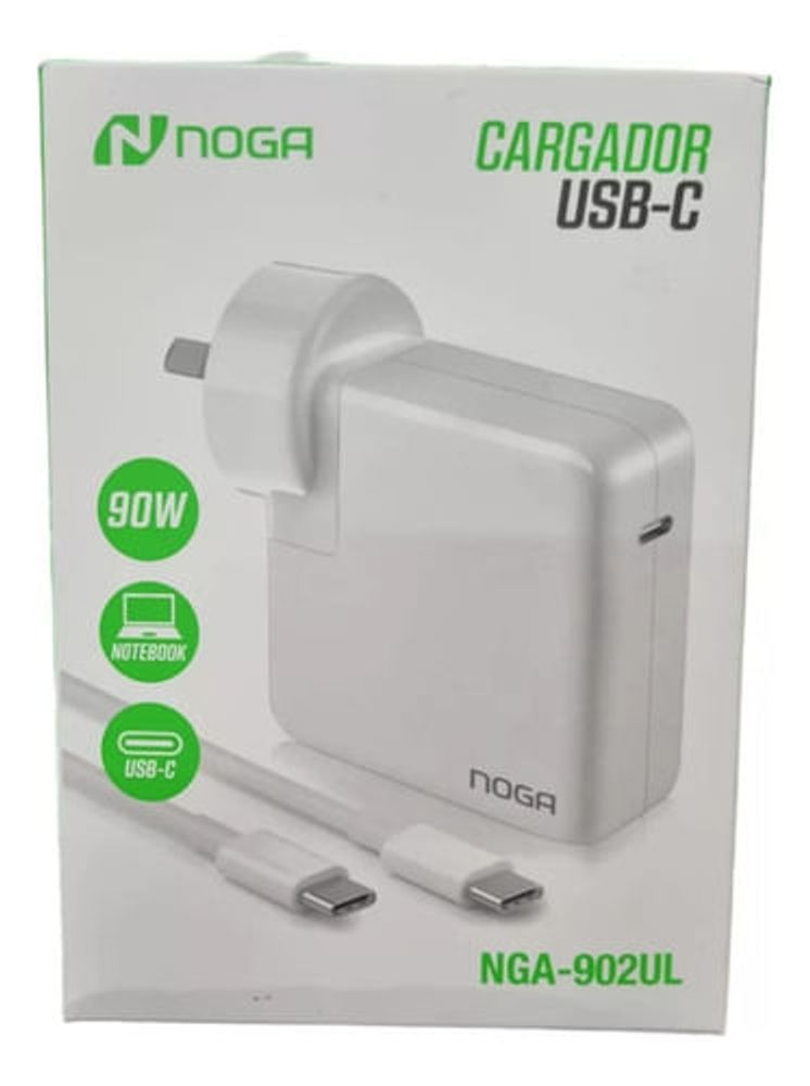Cargador Universal Notebook Celular Noga Nga-902ul Usb-c