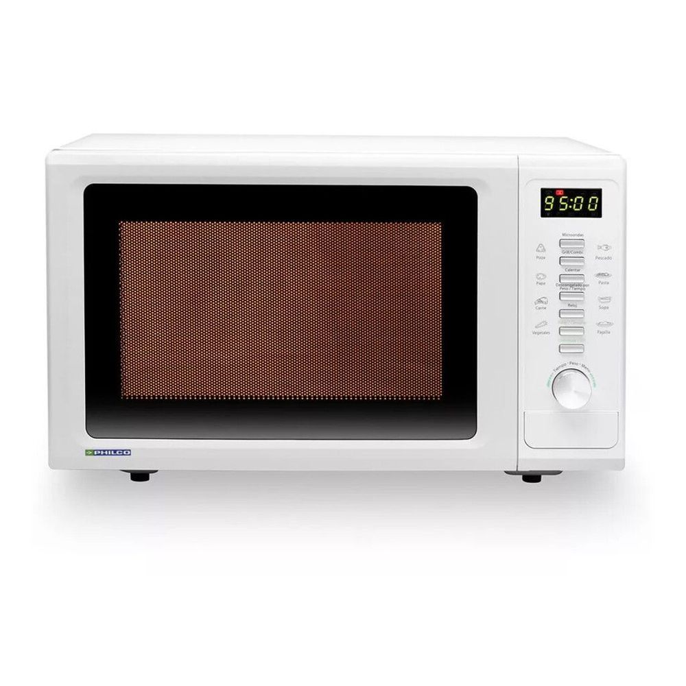 Microondas Philco Mpg8428n 28 Lts con Grill Color Blanco