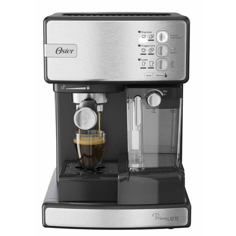 Cafetera Express Oster Em6603ss Primalatte Silver