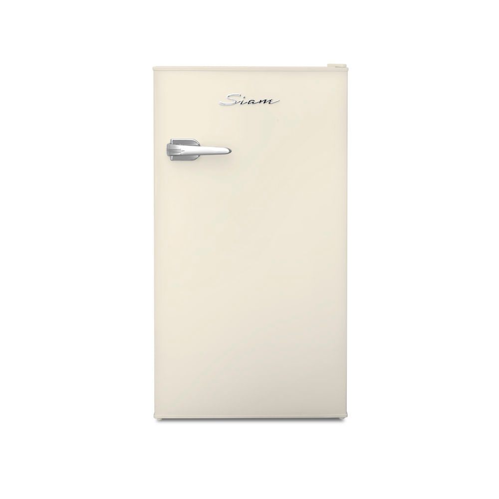 Heladera Bajo Mesada Siam Retro 83L Color Crema HSI-BM090CR2