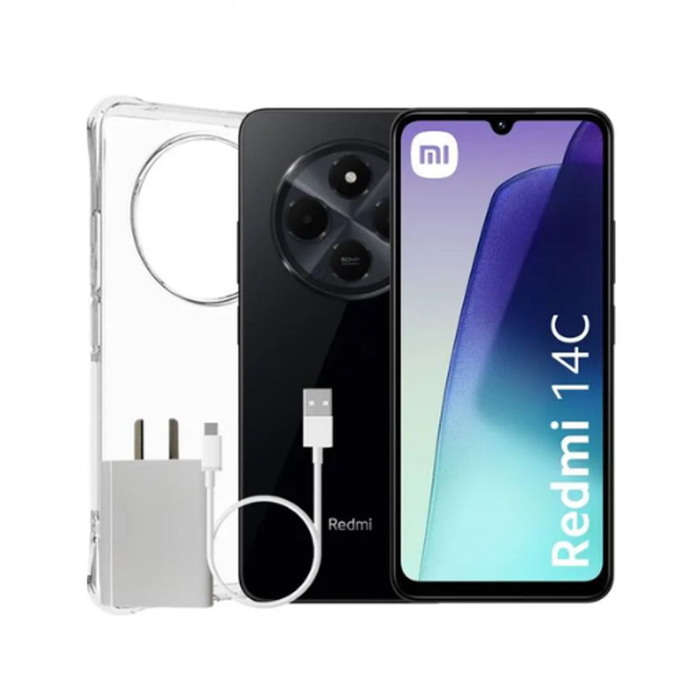 Celular Xiaomi Redmi 14c 128gb Midnight Black
