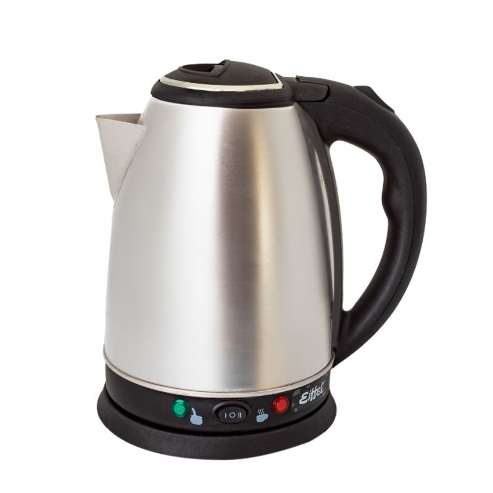 Pava Electrica Eiffel E-601 Acero Inox Corte Mate y Cafe
