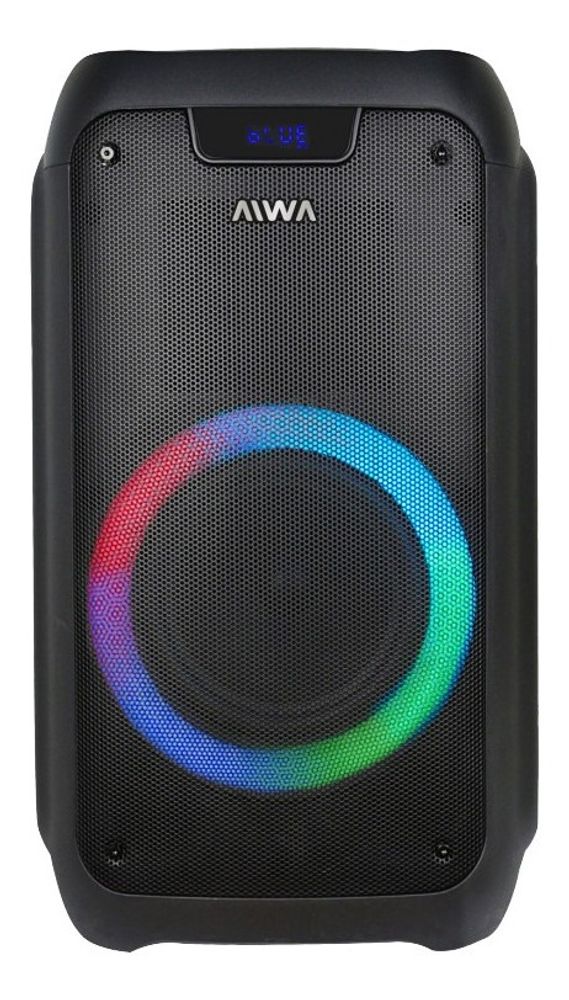 Aiwa Aw-t2018r Parlante Torre Bluetooth 8000w Pmpo Luz Rgb