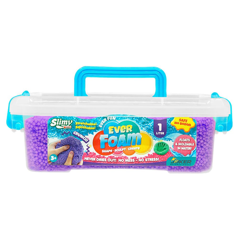 Slimy Squish Ever Foam 1000cm3 Valijita Violeta