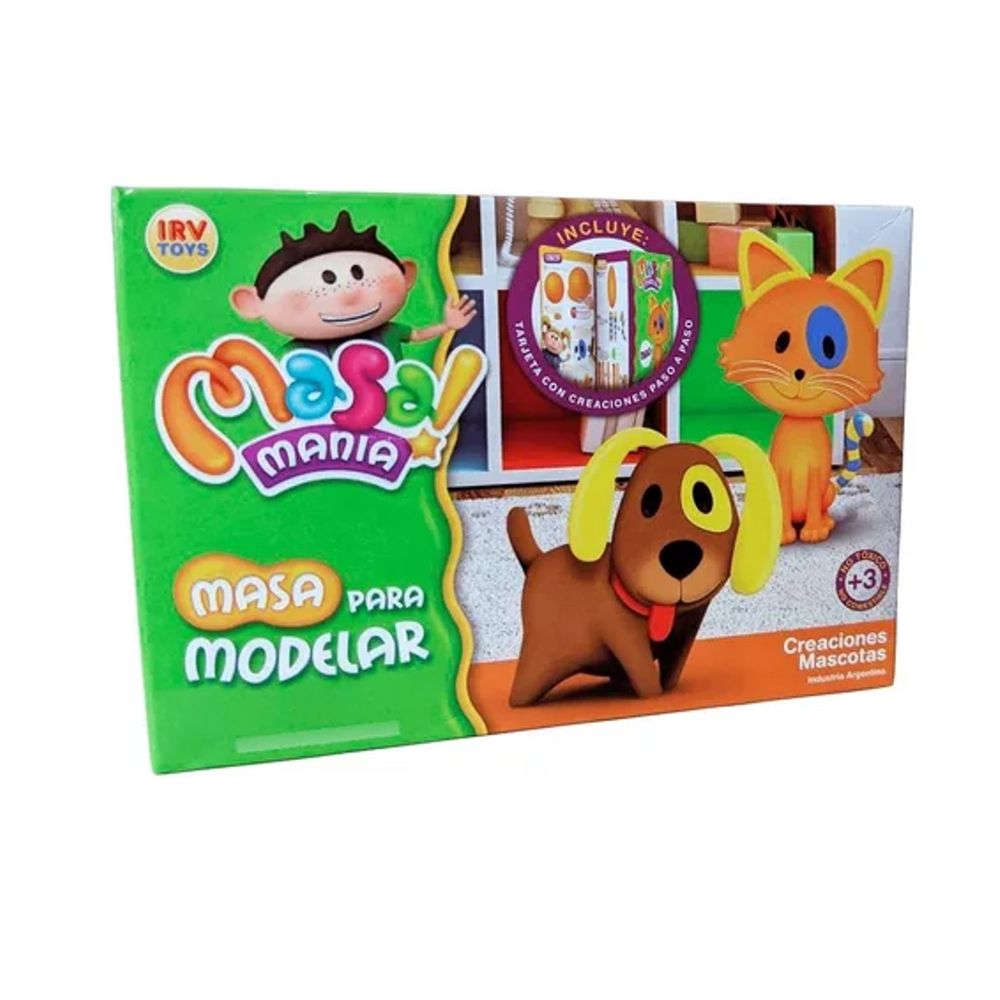 Masa Para Modelar - Masa Manía - Creaciones Mascotas