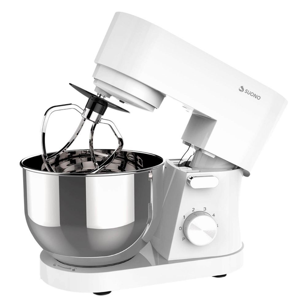 Batidora Planetaria Suono Amasadora 4.5 L 3 En 1 1000w Blanca