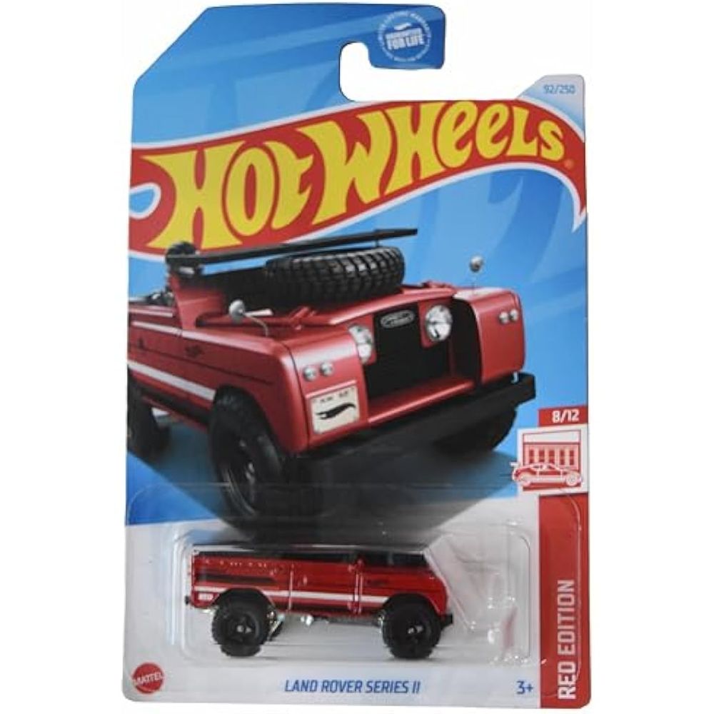 Hot Wheels Land Rover Serie II, Edición Roja 8/12