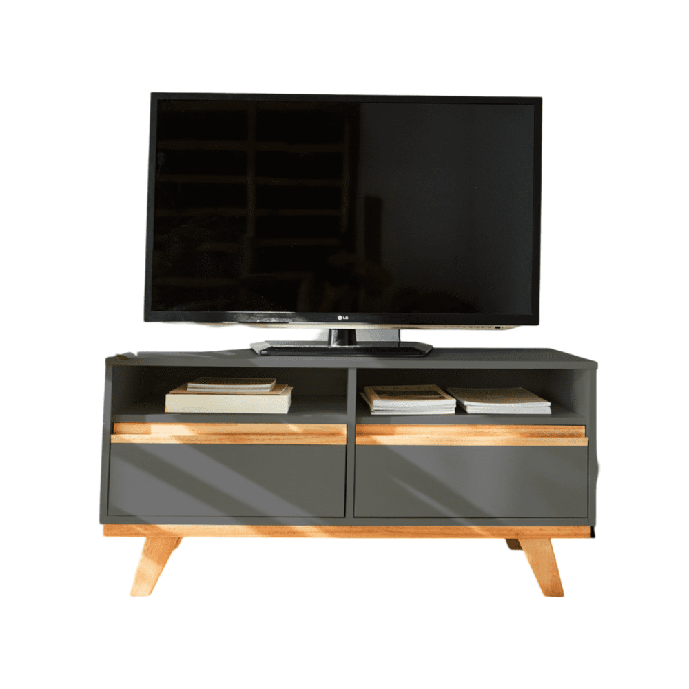 Mesa Rack TV Led Kali 120cm Moderno 2 puerta