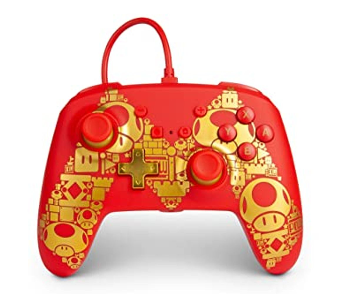Gamepad Wired PowerA Enhanced Nintendo Switch: Golden M
