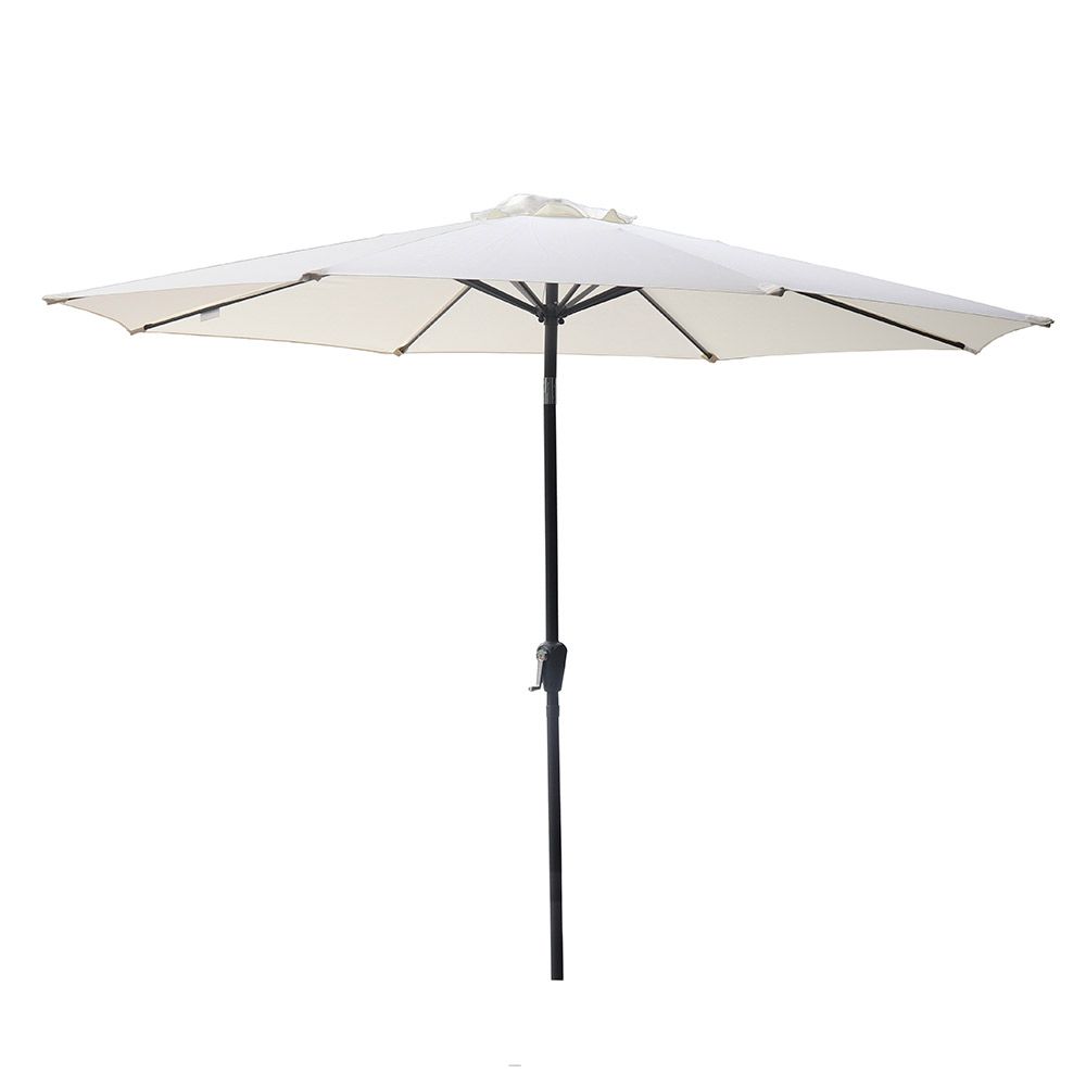 Sombrilla Fravega Home 3 m de Aluminio y Acero Reclinable