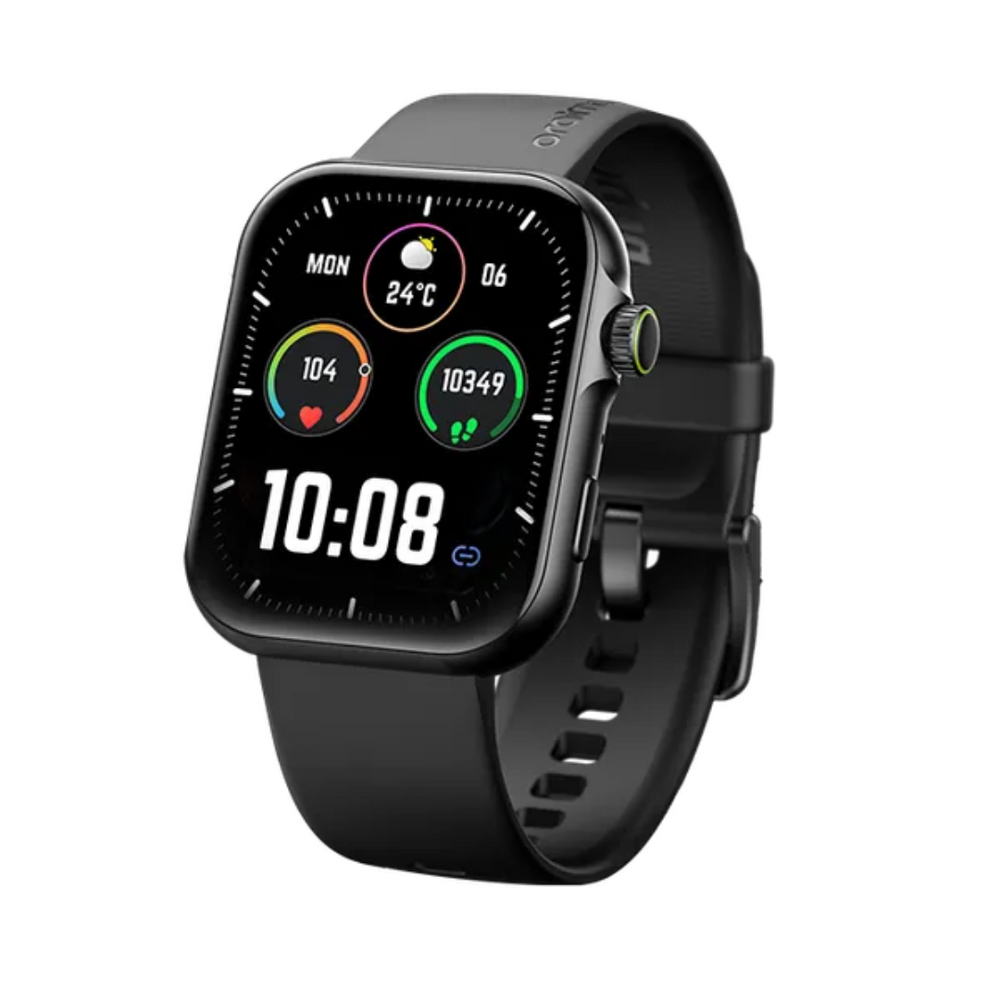 Smartwatch sumergible Oraimo AMOLED 1.95” Bluetooth V5.3 - Black