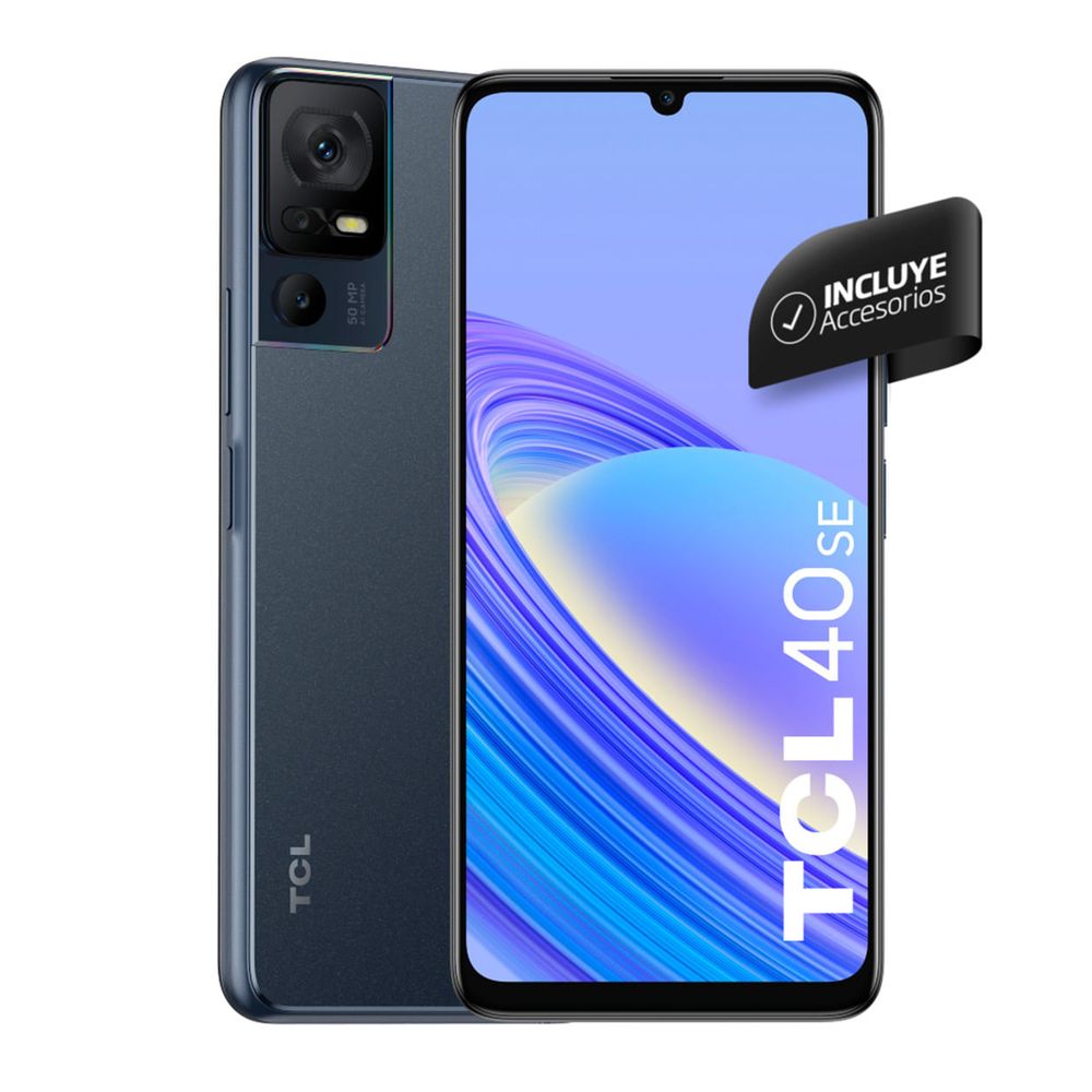 Celular Tcl 40 Se 128gb 4gb Ram Dark Grey