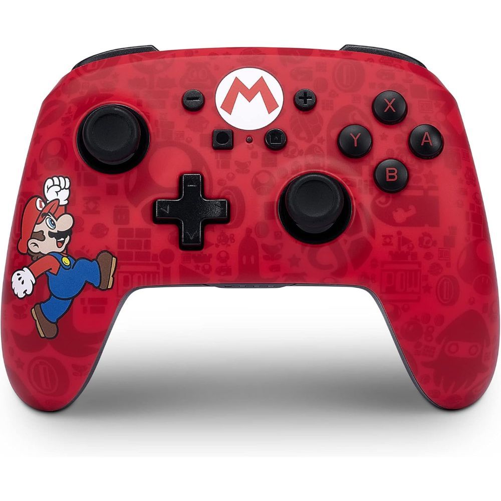 Nsw Powera Enhanced Wireless Controller Super Mario Here We Go Edition