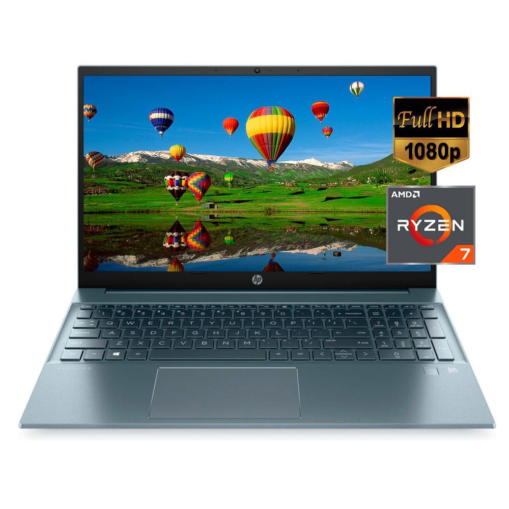 Notebook FHD Ryzen 7 5700U 512 SSD + 32gb / HP AMD Win 10