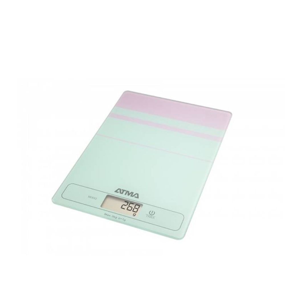Balanza de Cocina Atma Bc7204n - Digital Sup de Vidrio