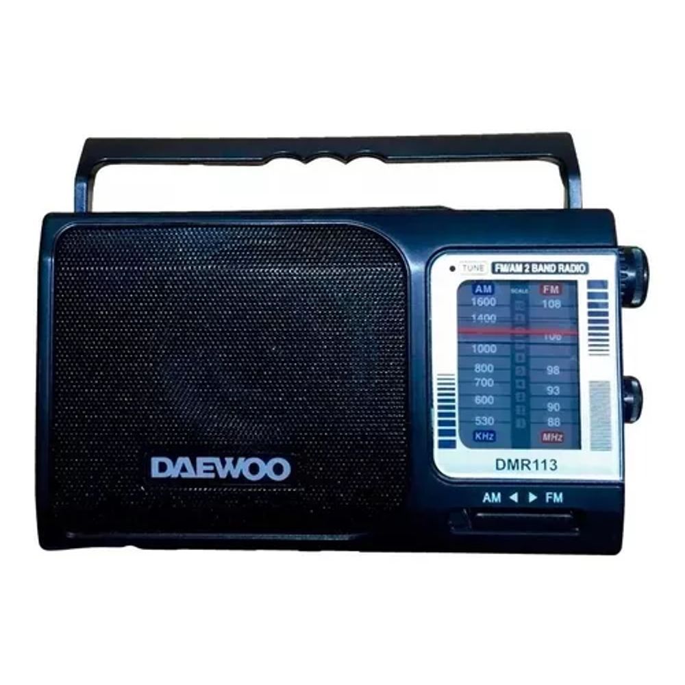 Radio Dual Daewoo Am Fm 220v o Pilas Antena Telescopica
