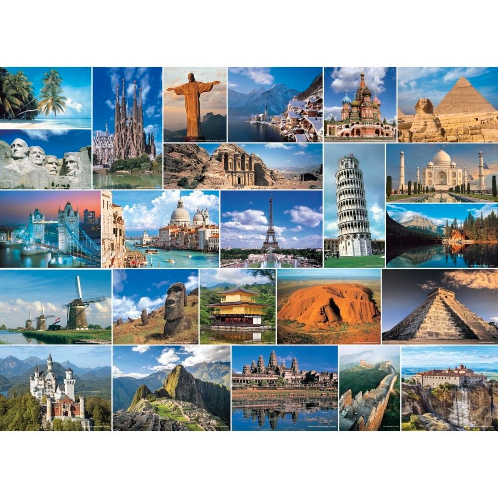 PUZZLE MARAVILLAS DEL MUNDO