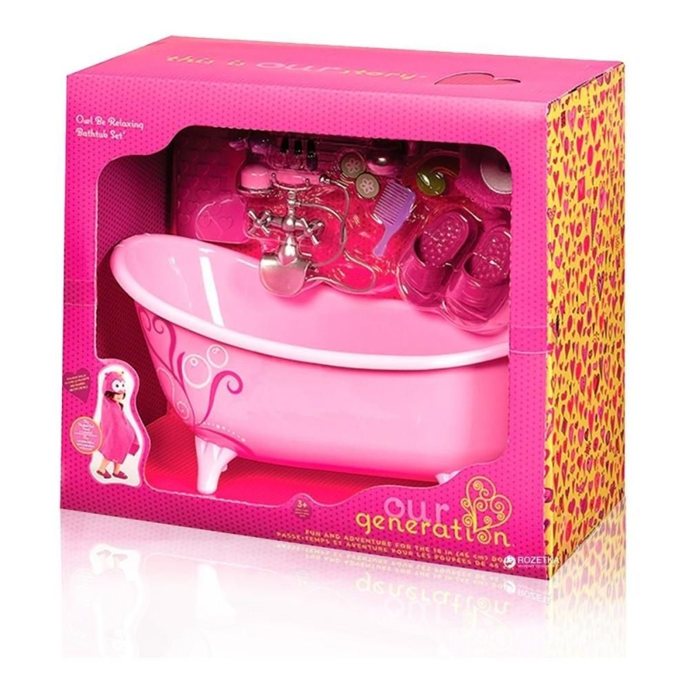 Our Generation Banera Rosa Con Accesorios