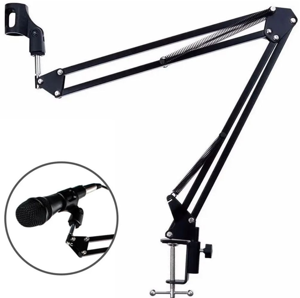 Soporte Para Microfono + Brazo Articulado 36.5 cm