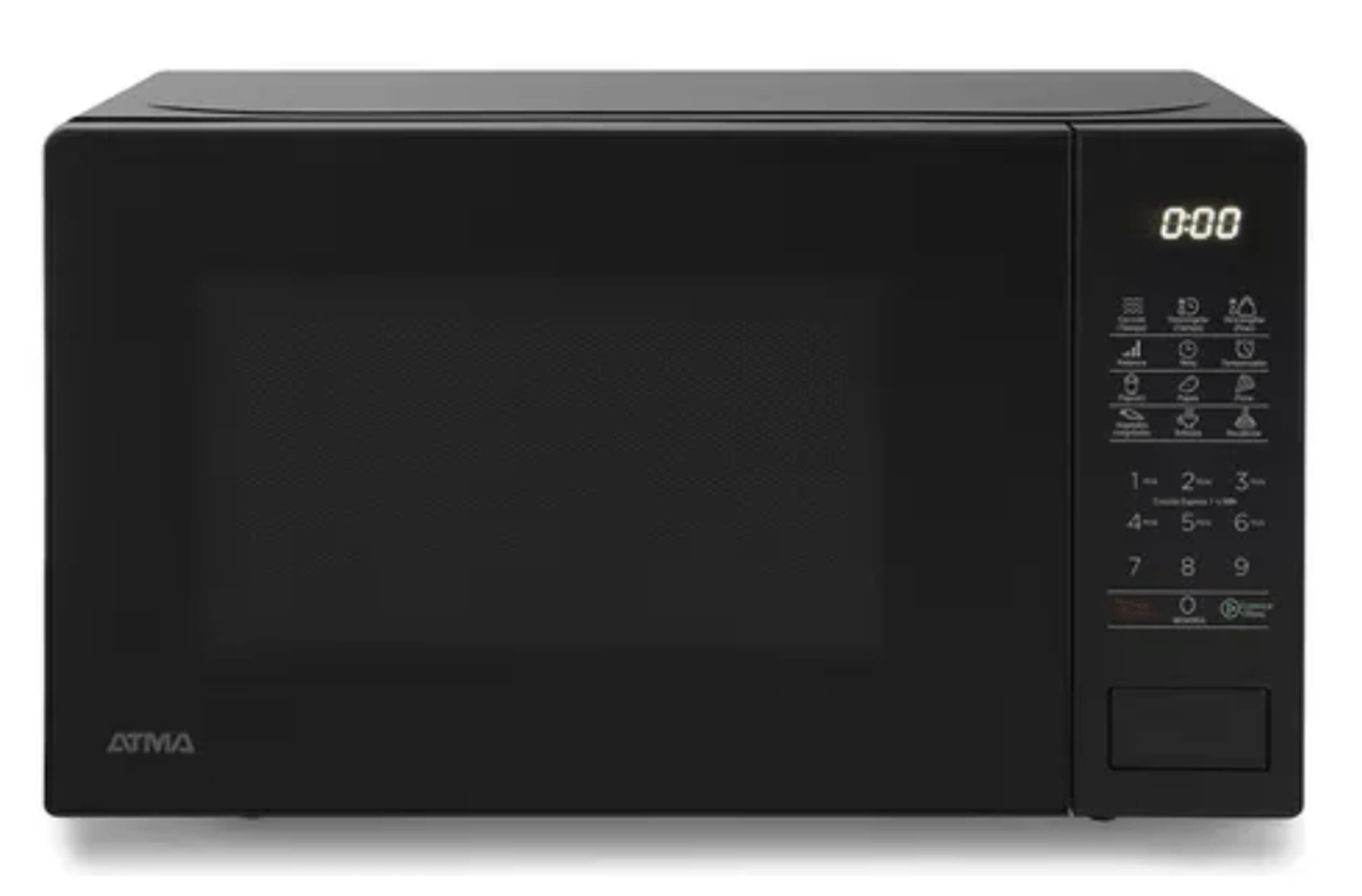 Microondas Digital 20lts Atma Matdb20uap 700w Eco 8 Niveles