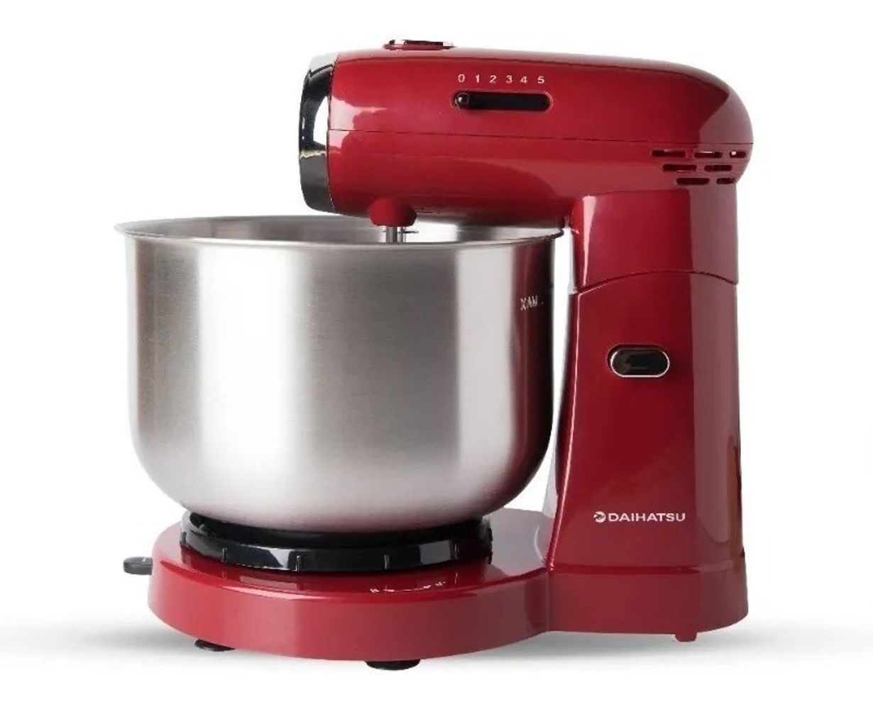 Batidora De Pie Daihatsu Hm780 350w Bowl 3,5l Color Roja
