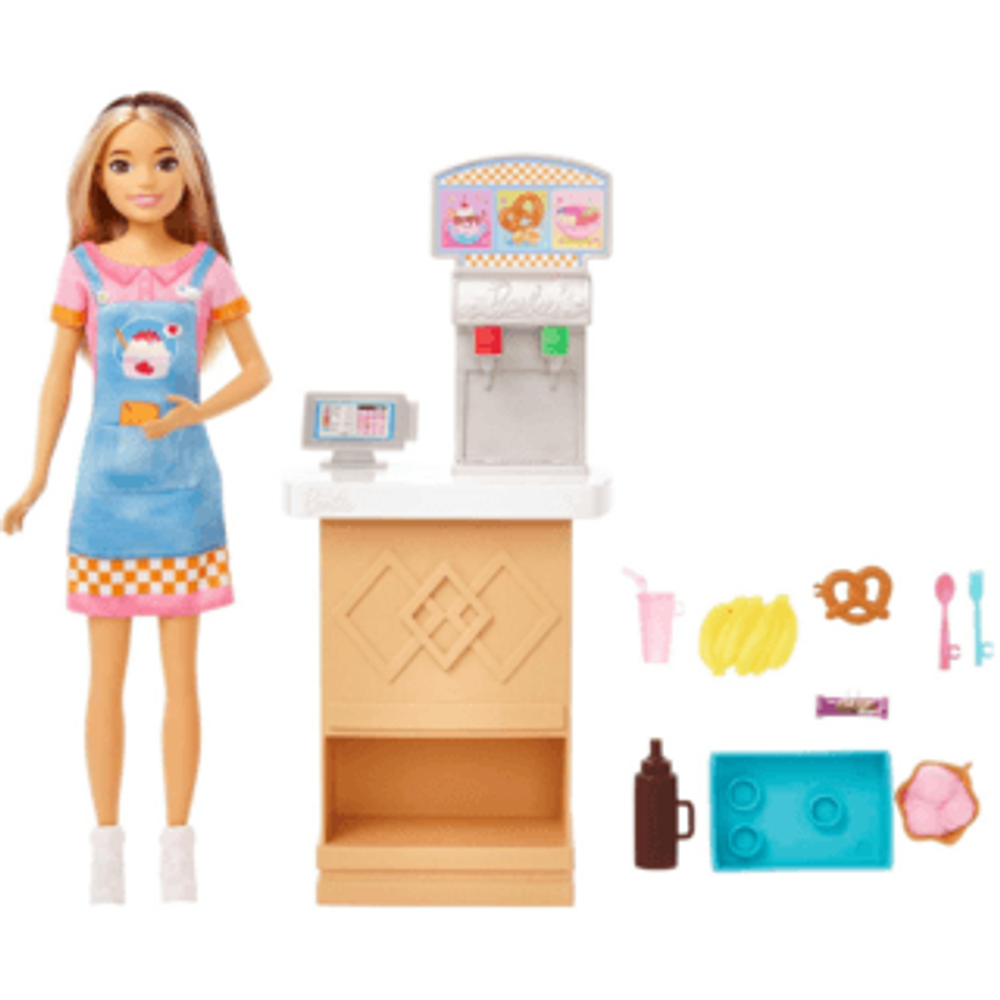Muñecas Barbie Skipper First Jobs Mattel - Art. HKD78 /79-Heladera