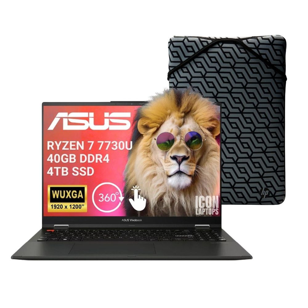 Notebook Asus Ryzen 7 2en1 40GB Ram 4TB TOUCH Gamer Vivobook