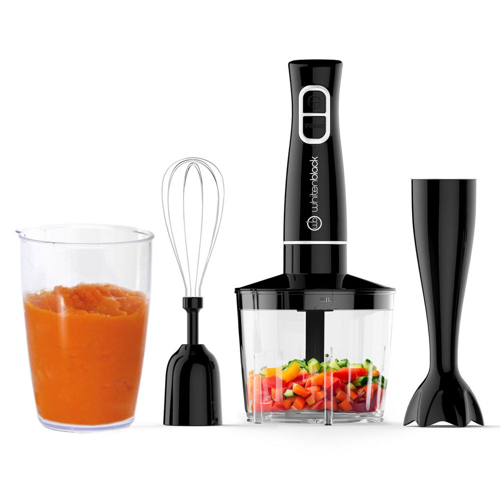 Minipimer Mixer Whitenblack 3 En 1 Ahwb40