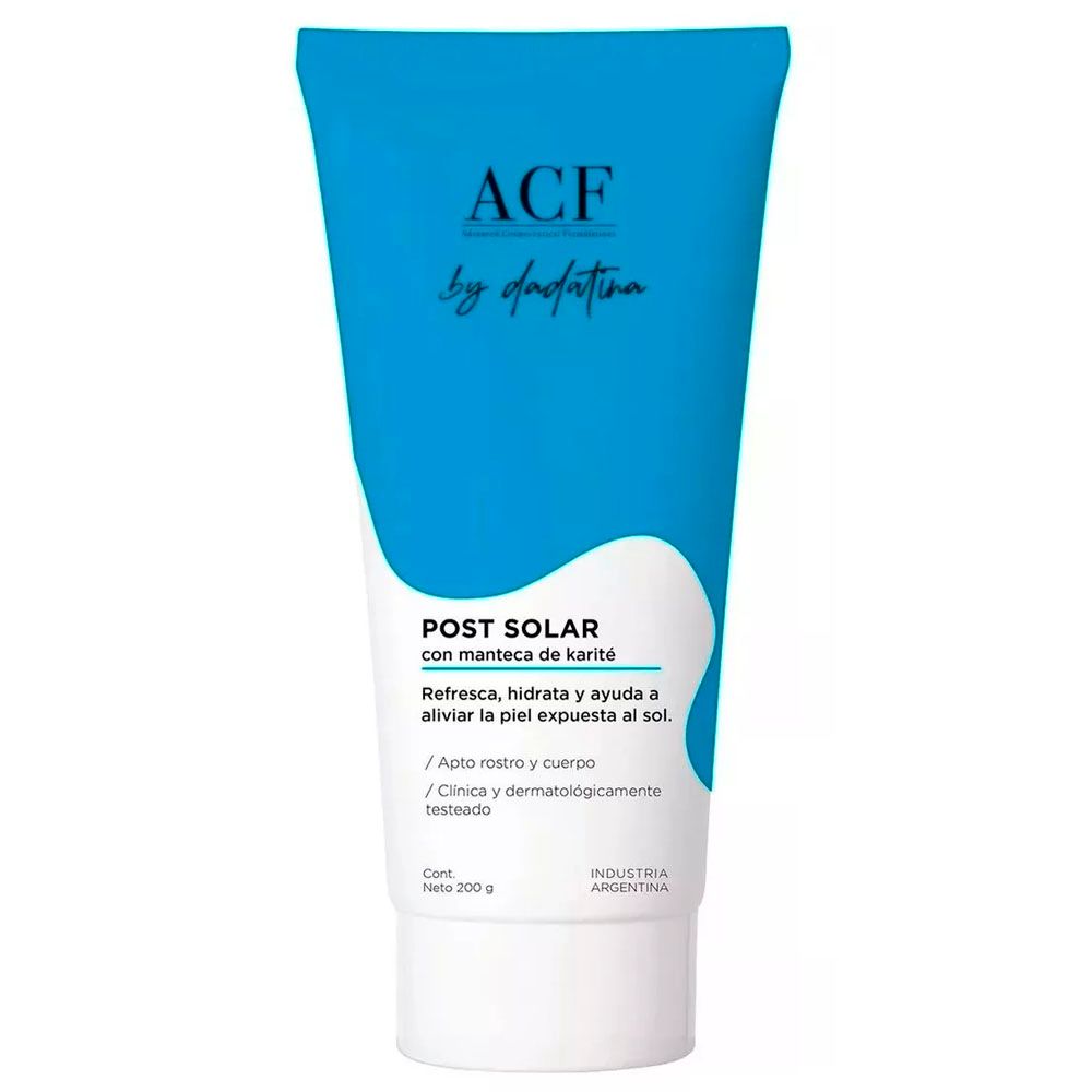 Acf By Dadatina Crema Post Solar Manteca De Karite X 200 G