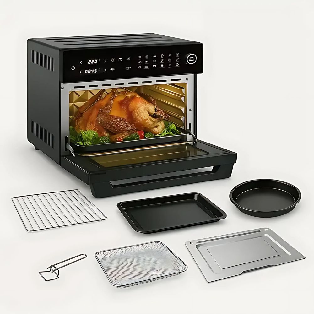 Horno Smart Eléctrico Hdc Haf-so30lbk 30l Con Freidora de Aire