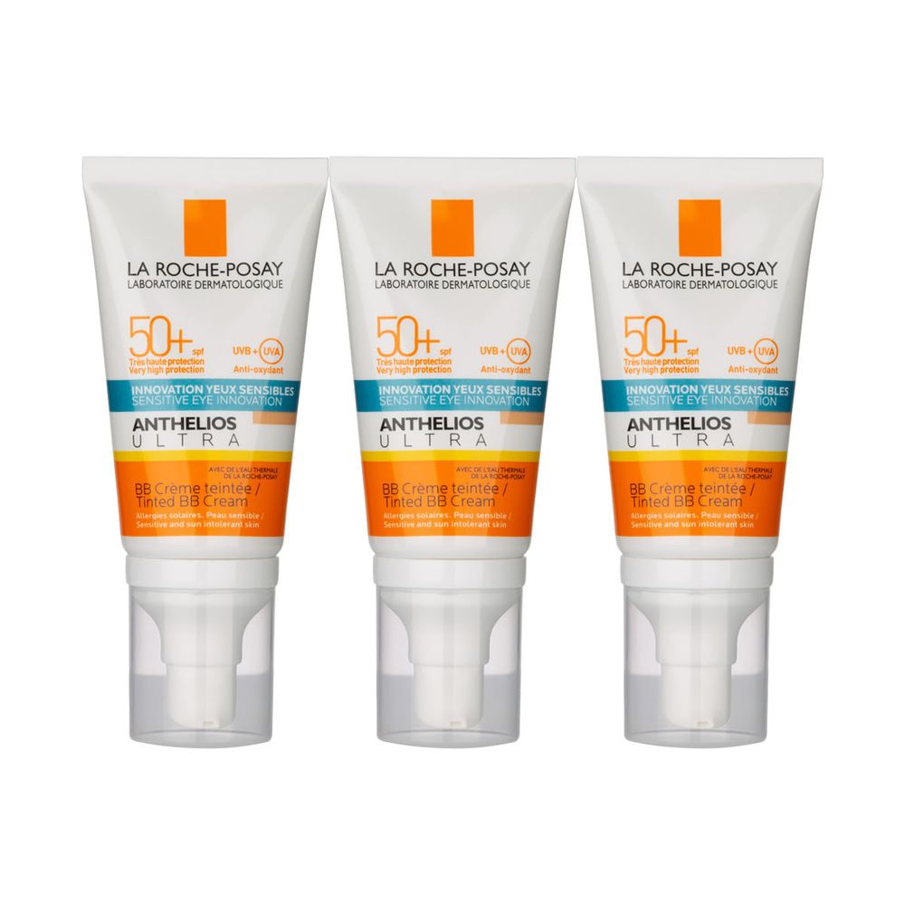 Kit x3 La Roche Posay Anthelios CR Ultra BB x 50ml