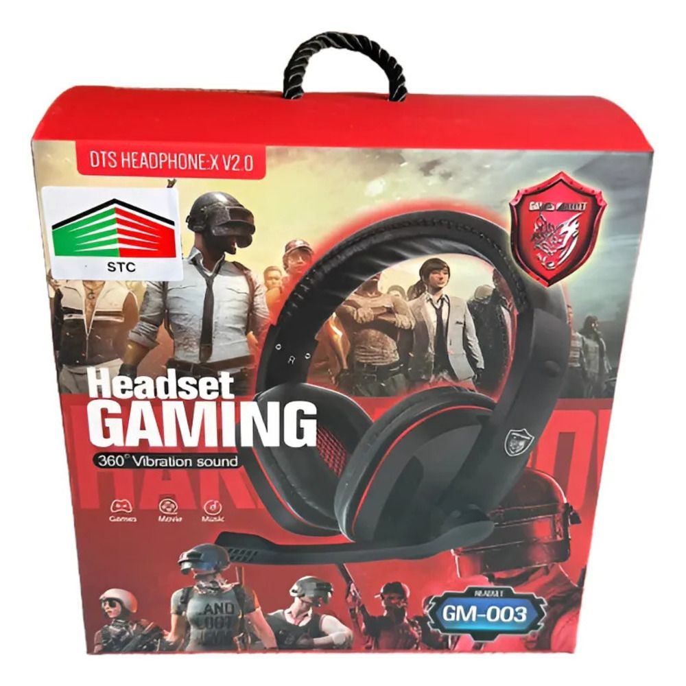 Auriculares Gaming Stc Gm-003 Con Sonido Envolvente