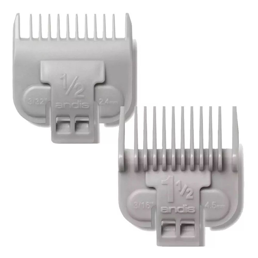 Kit Alzas Intermedias Andis 0,5 Y 1,5 Peines Altura Barberia