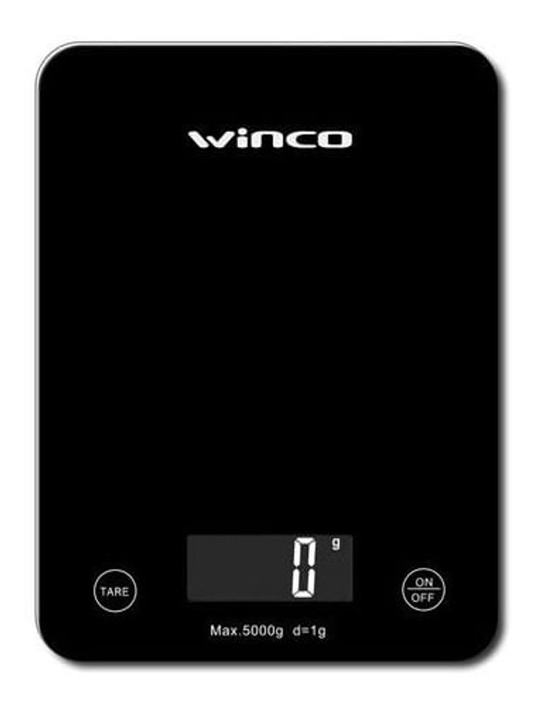 Balanza Digital De Cocina Winco W7501 5kg Visor Lcd